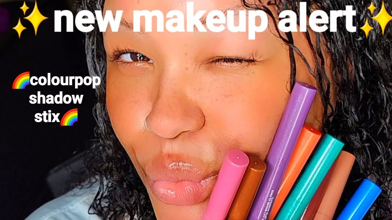 ️NEW MAKEUP ️ ColourPop's new SHADOW STIX | first impressions and ...