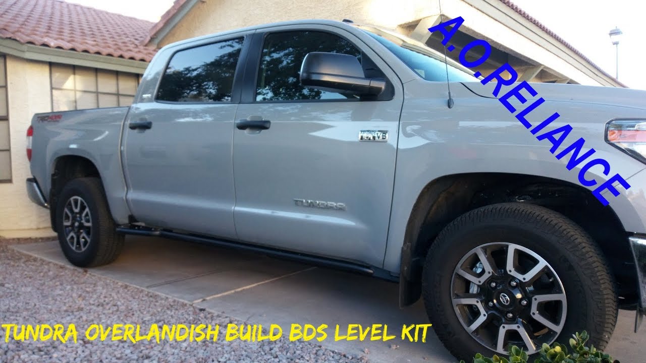TUNDRA OVERLANDISH BUILD/BDS LEVELING KIT - YouTube