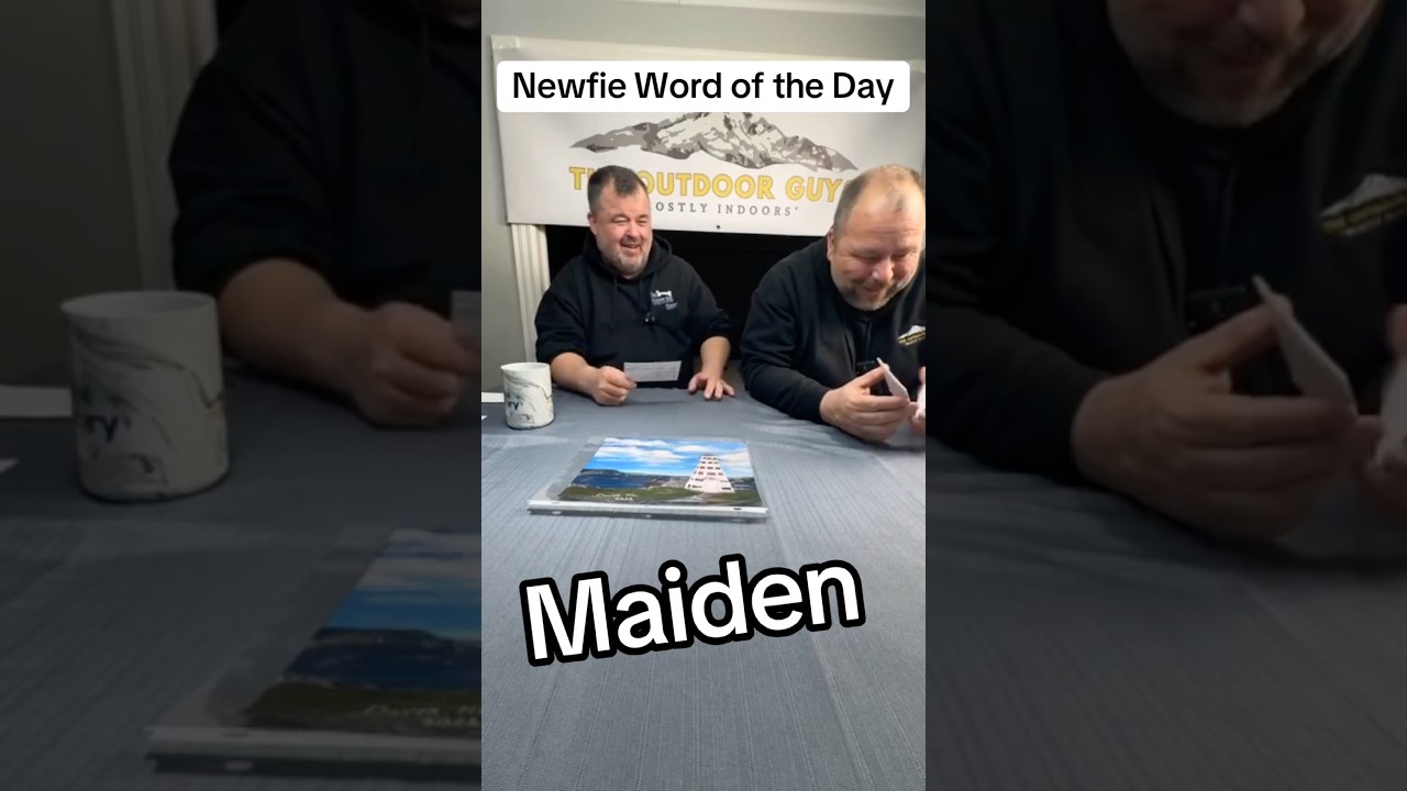 Newfie Word of the Day | Maiden #wordoftheday #newfie #laugher #funny # ...