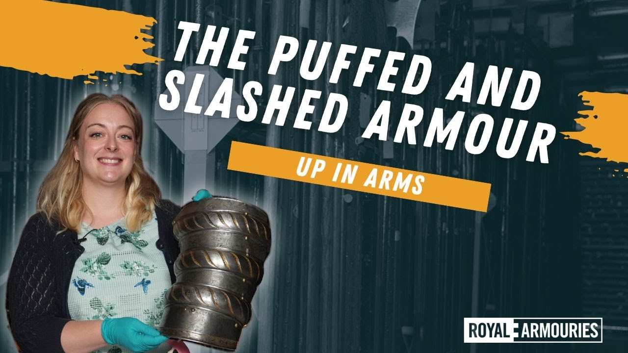 Fashionable yet functional armour with Assistant Curator, Eleanor ...