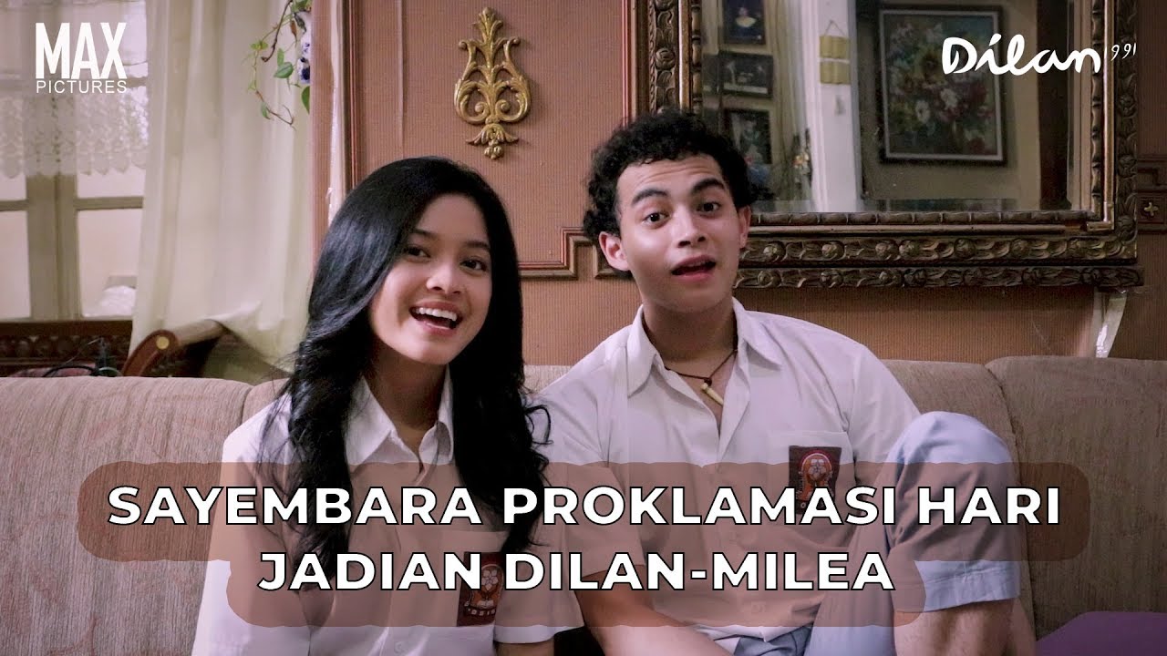 Sayembara Proklamasi Jadian Dilan - Milea - YouTube