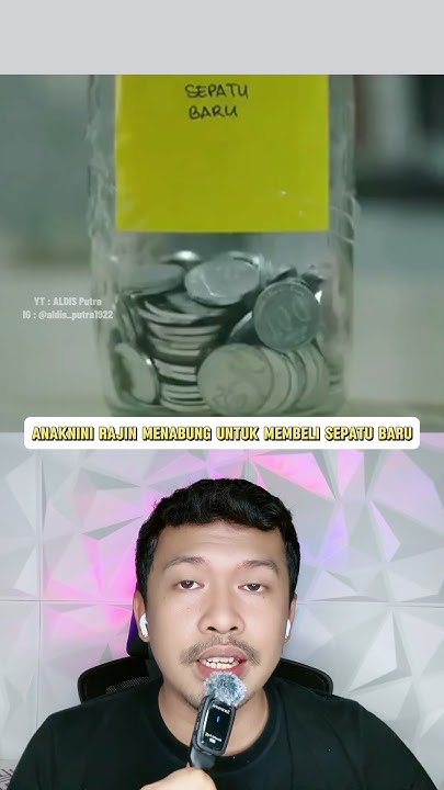 ANAK INI RAJIN MENABUNG UNTUK MEMBELI SEPATU BARU #shorts - YouTube