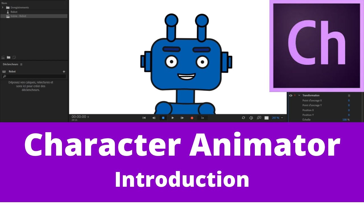 Character animator introduction - YouTube