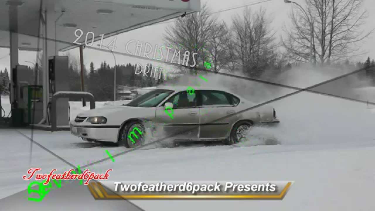 2014 Christmas drift Chevy Impala 2005 - YouTube