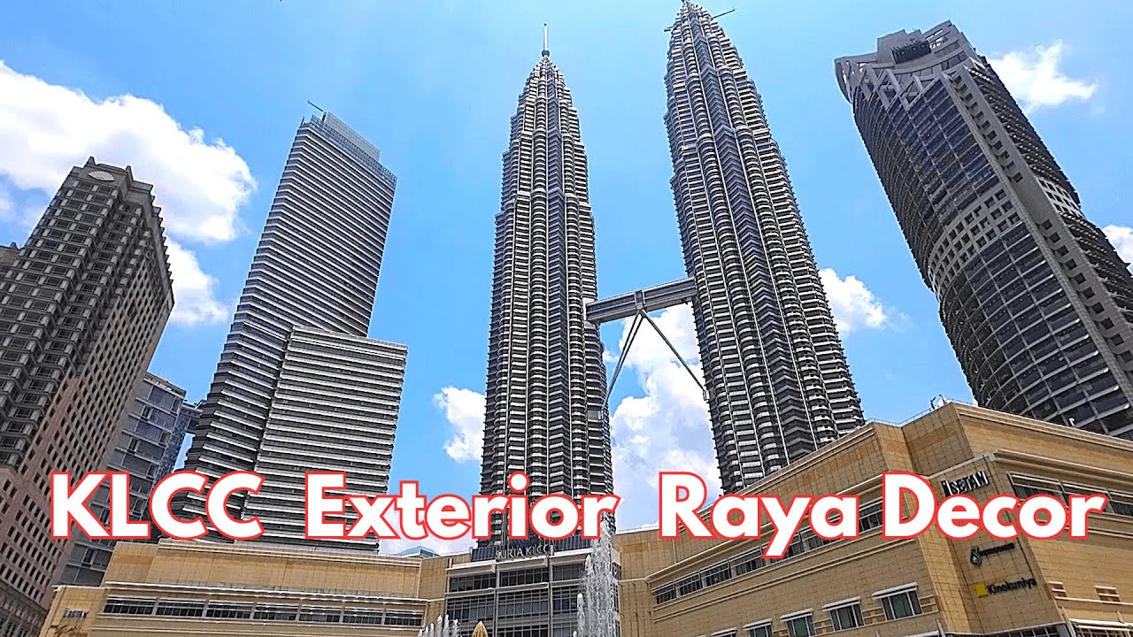 KLCC Exterior Raya Decoration 2023 - YouTube