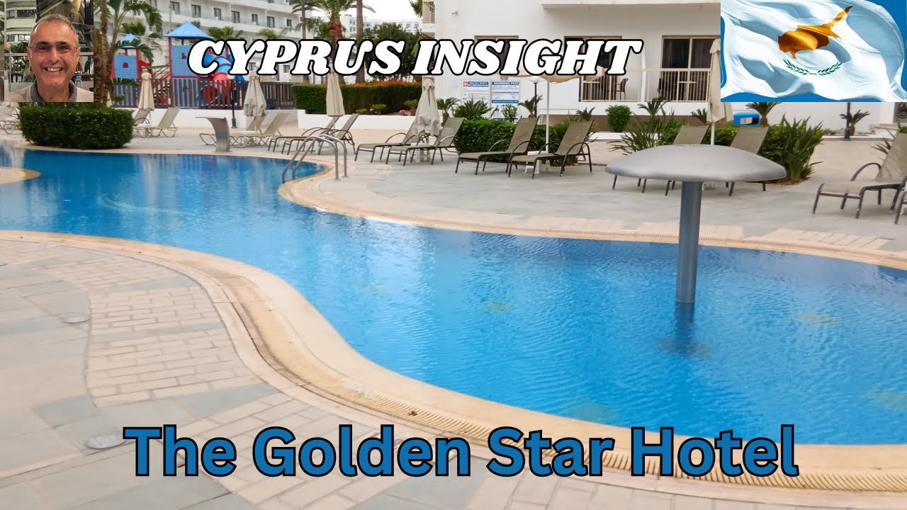 The Golden Star Hotel, Protaras Cyprus - A Tour Around. - YouTube