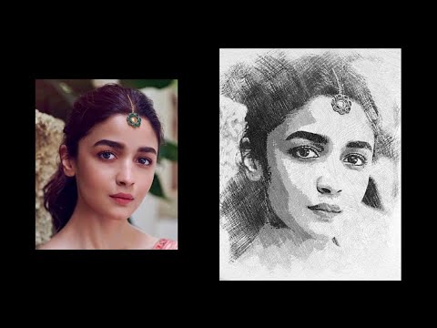 Bollywood Actrees drawing step by step l Alia Bhatt drawing #bollywood ...