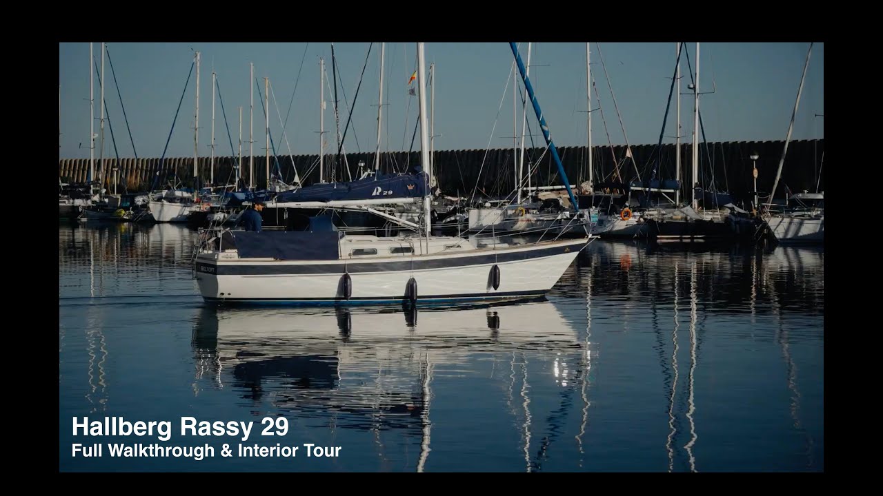 Inside a Hallberg-Rassy 29 | Stunning Scandinavian Build Quality – For ...