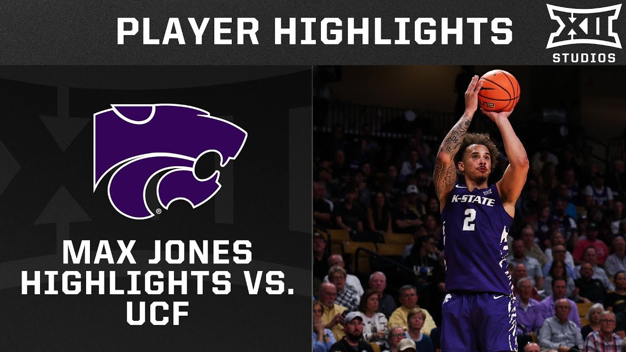 Max Jones Highlights vs. UCF - YouTube