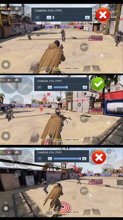 New Best Camera FOV (TPP) in CODM BR Season 6 Gundams Arrived 🔥Codmobile | Setting #shorts - YouTube