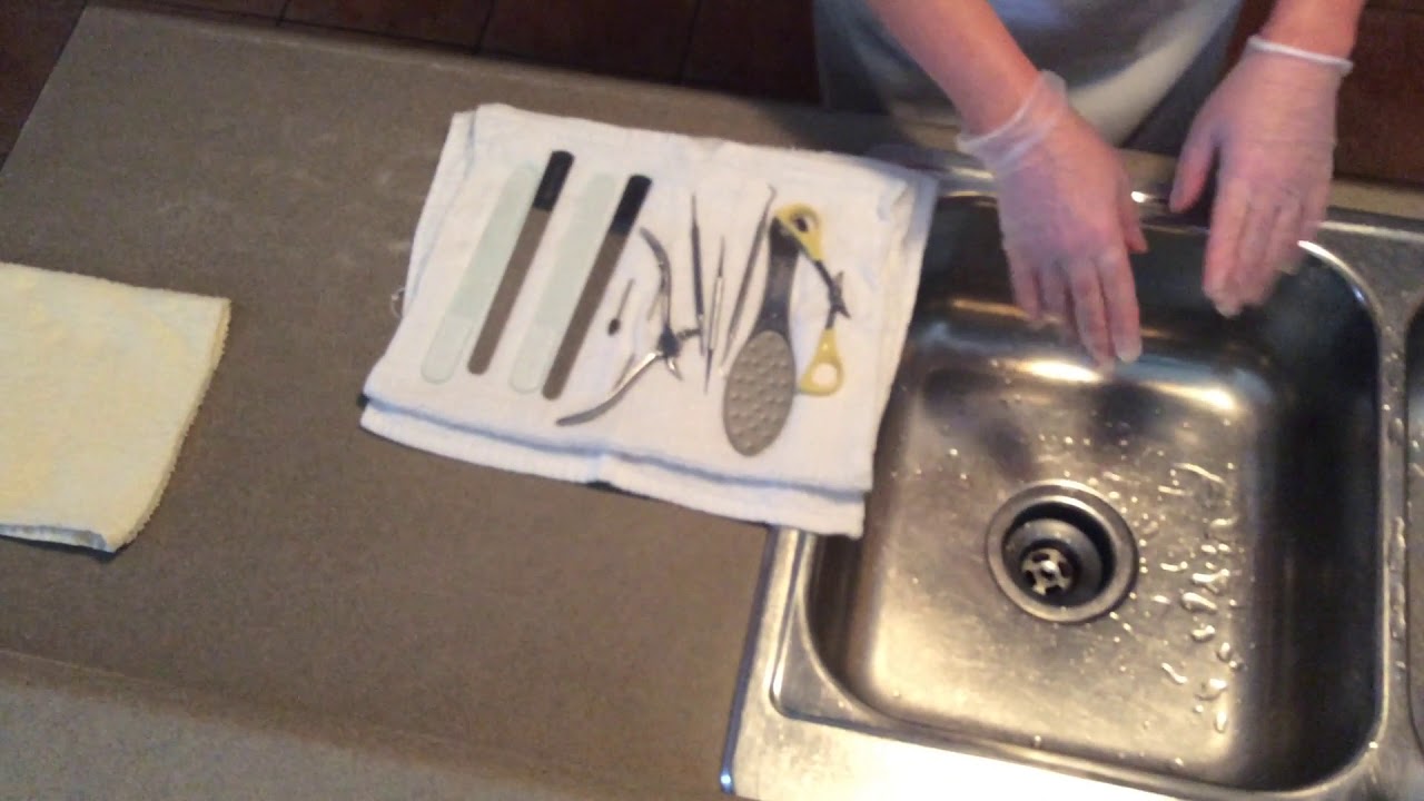 Reprocessing #3 Final Sterile Rinse & Wrapping - YouTube