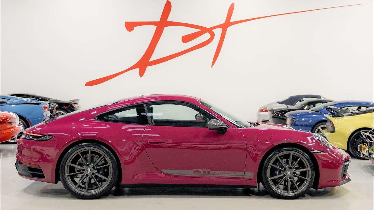 Rubystar Neo Porsche 992 911 Carrera T Manual transmission - YouTube