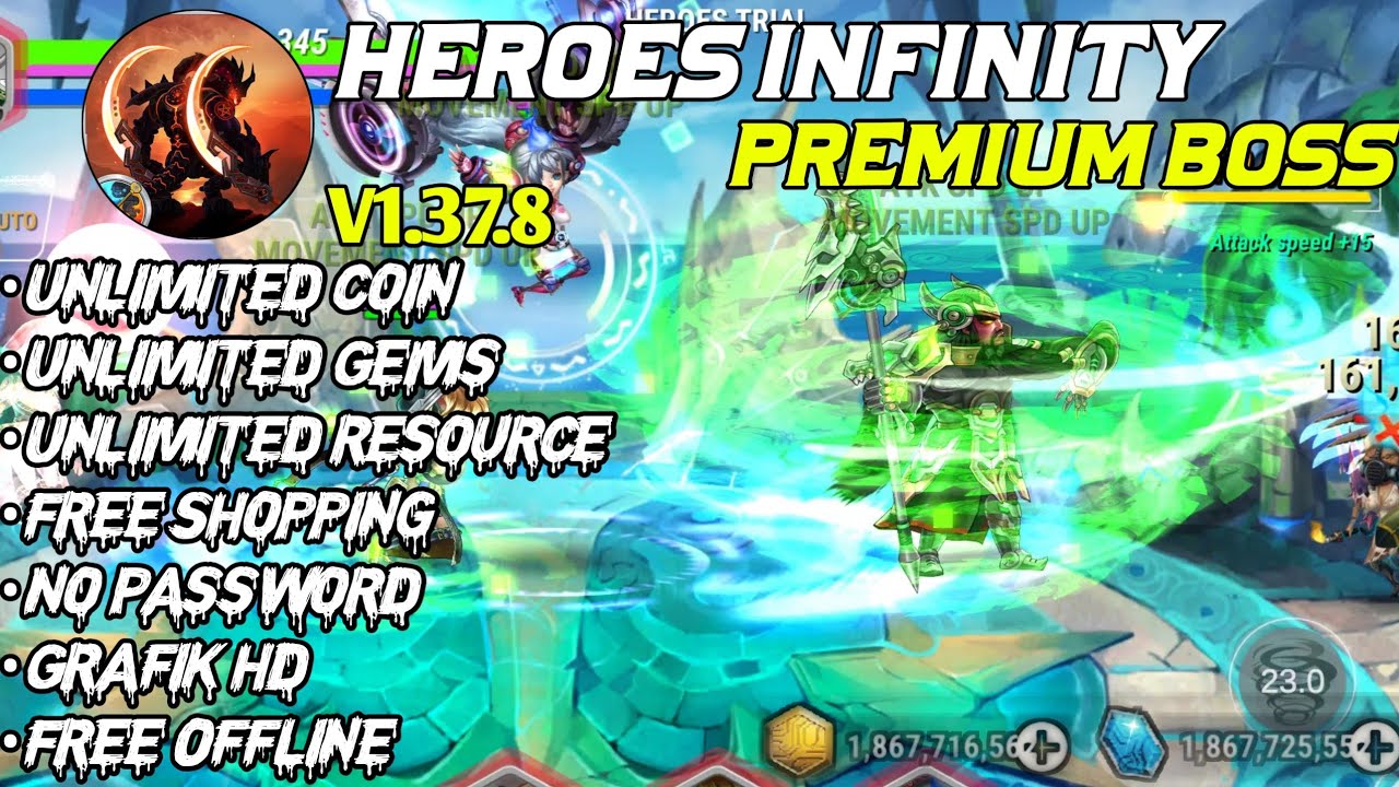 Cari Game Seru? Game Asik? Nih Ada!! - Heroes Infinity Mod Terbaru 2023 ...