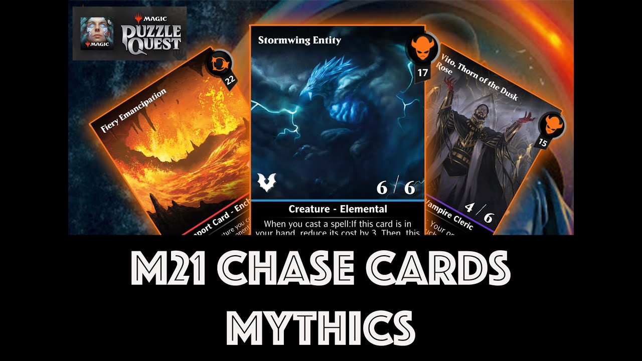 M21 Mythic Chase Cards | Magic the Gathering Puzzle Quest - YouTube