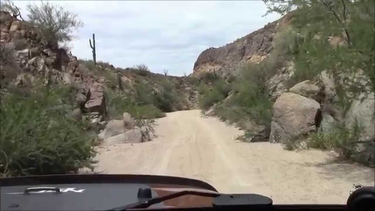 FOUR WHEELING AT BULLDOG CANYON AND USERY PASS, TONTO NATIONAL FOREST ...
