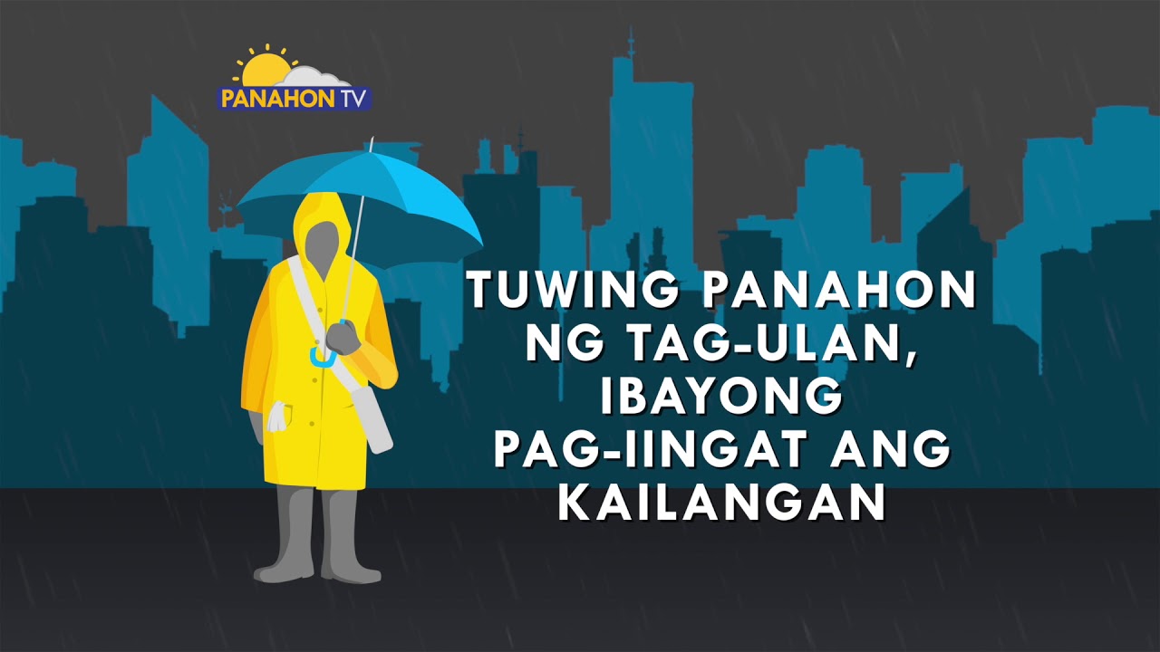 Panahon.TV | TAG-ULAN CHECKLIST - YouTube