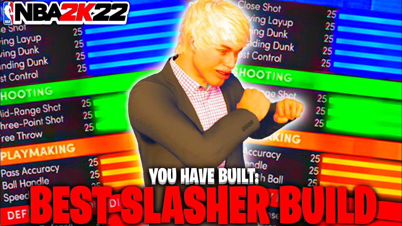 NBA 2K22 BEST SLASHER BUILD CURRENT GEN!! 🔥2K22 BEST ALL AROUND SLASHER ...