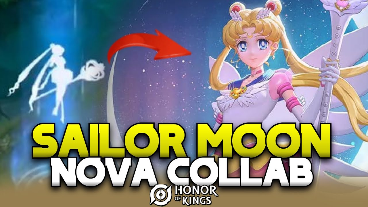 SAILOR MOON NO HONOR OF KINGS! GRANDES NOVIDES COM SKINS ÉPICAS COLLAB ...