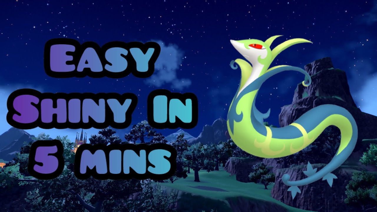 Easy Shiny Serperior In 5 Minutes Scarlet And Violet - YouTube