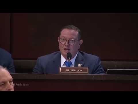 Rep Eric Burlison reveals video of a UFO splitting a hellfire missile at UFO Congressional hearing
