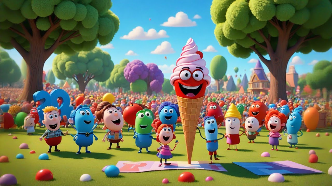 Ice Cream Elephants — Stomp and Scoop Song! | Fun Elephant Song for ...