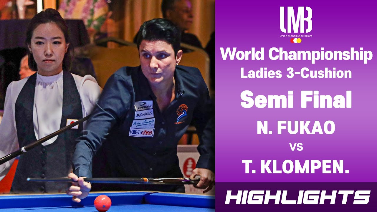 Semi Final - 푸카오 노리코 FUKAO Noriko vs 테레사 크롬펜하우어 KLOMPENHOUWER Therese ...