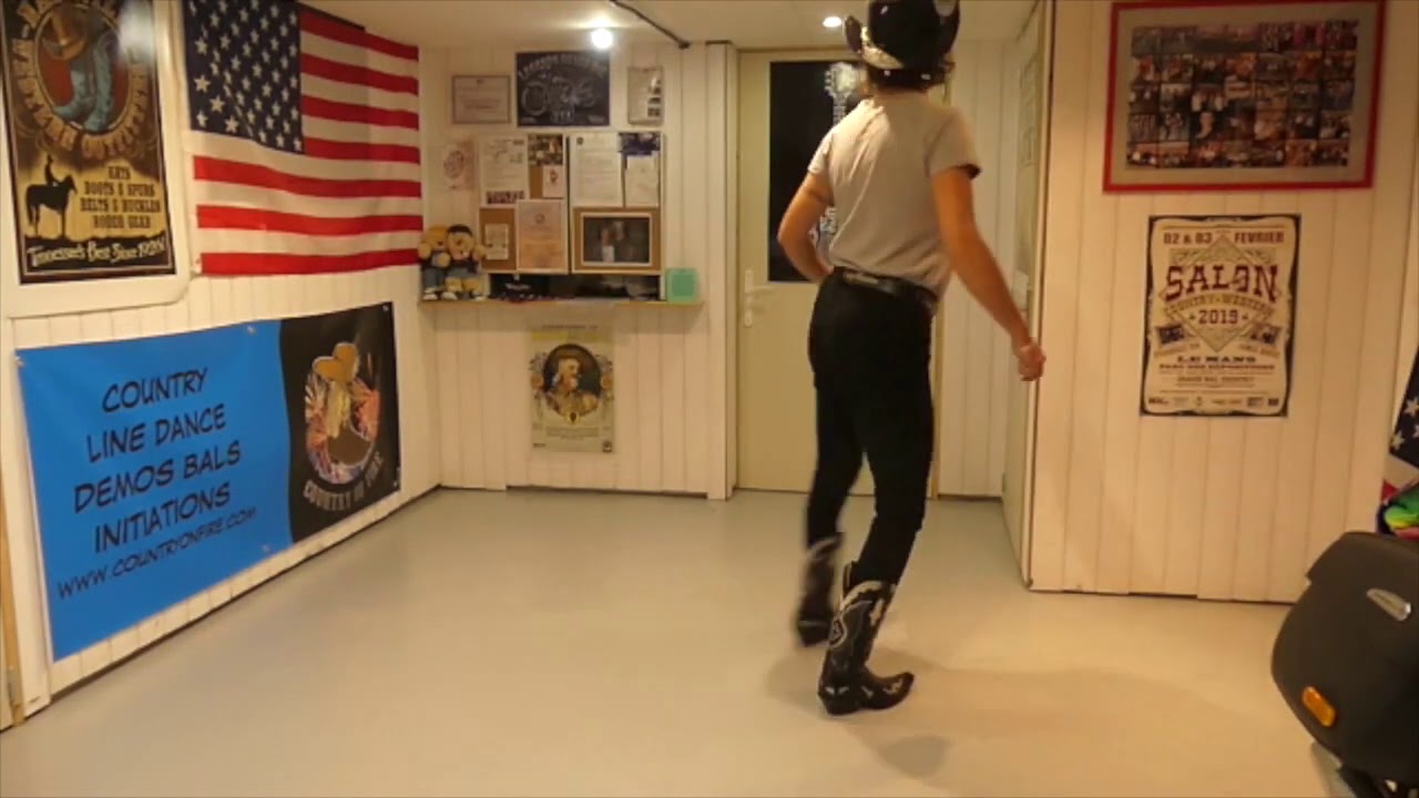 Ghost Train démo country line dance Sophie Ruhling Country On Fire ...