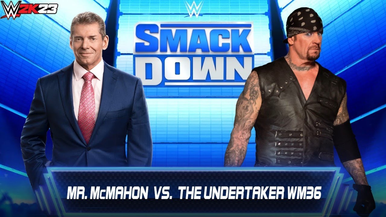 Full Match - Mr McMahon vs. The Undertaker: SmackDown|WWE 2K23 - YouTube