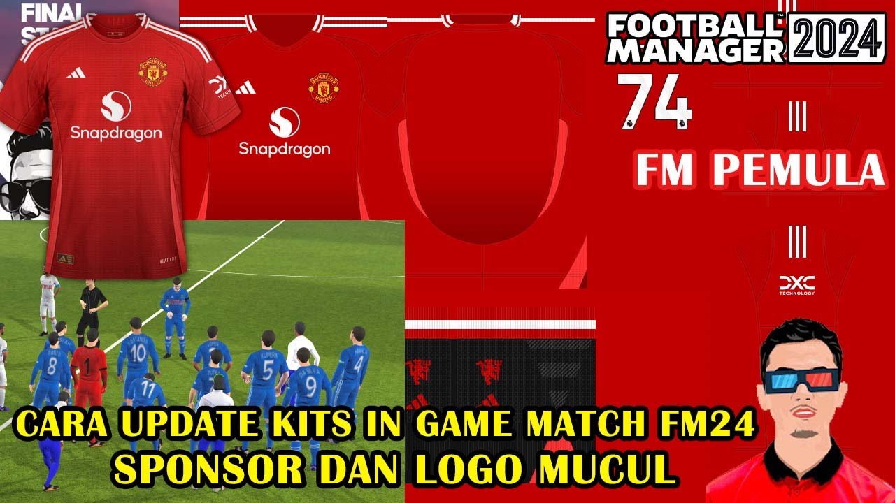 Tutorial Cara Update Kits/Baju di In-game Match FM24 | How to change 3d ...