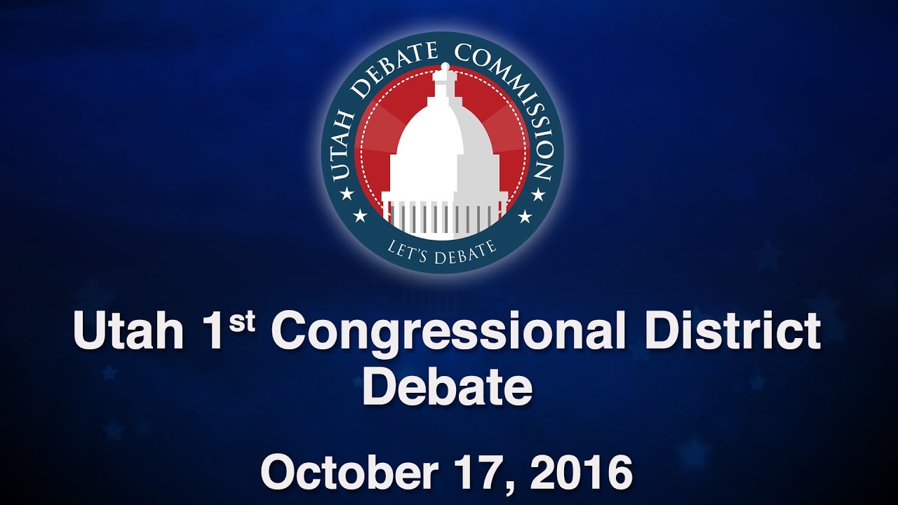 1st Congressional Debate at Weber State University - YouTube