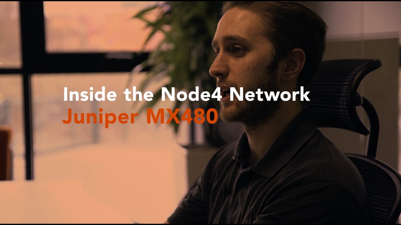 Inside the Node4 Network: Juniper MX480 - YouTube