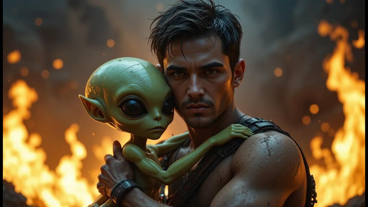 Fragile? Watch a Human Walk Through Fire to Rescue Stranded Aliens ...