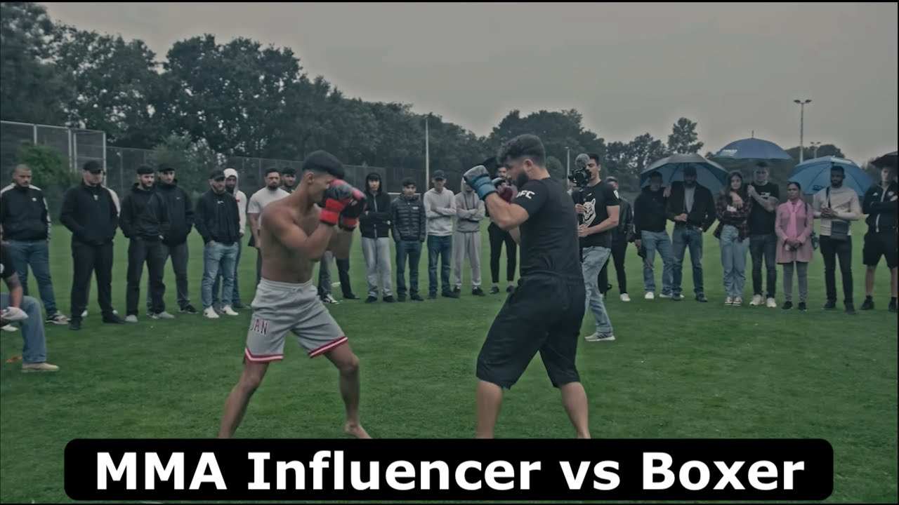 Can MMA Influencer Take On Trained Boxer? - YouTube