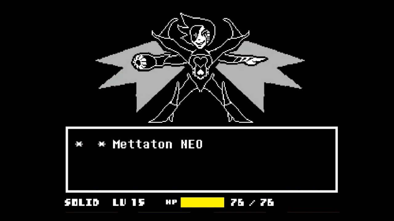 (undertale) The Death Of Mettaton Neo - YouTube