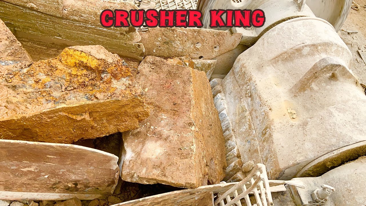 Unbelievable Scenes During Rocks Crushing: Stone crushing in Action # ...