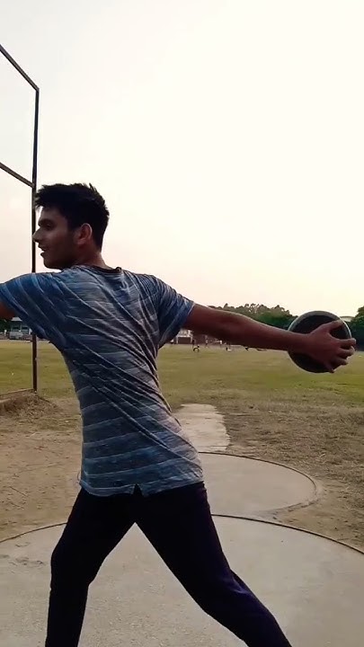 discus throw technique Discus throw training - YouTube