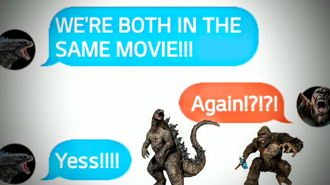 Godzilla Text Kong about the NEW GvK Sequal - YouTube