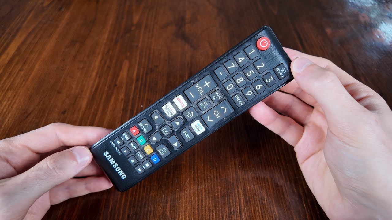 Comment changer les piles d'une télécommande Samsung - YouTube