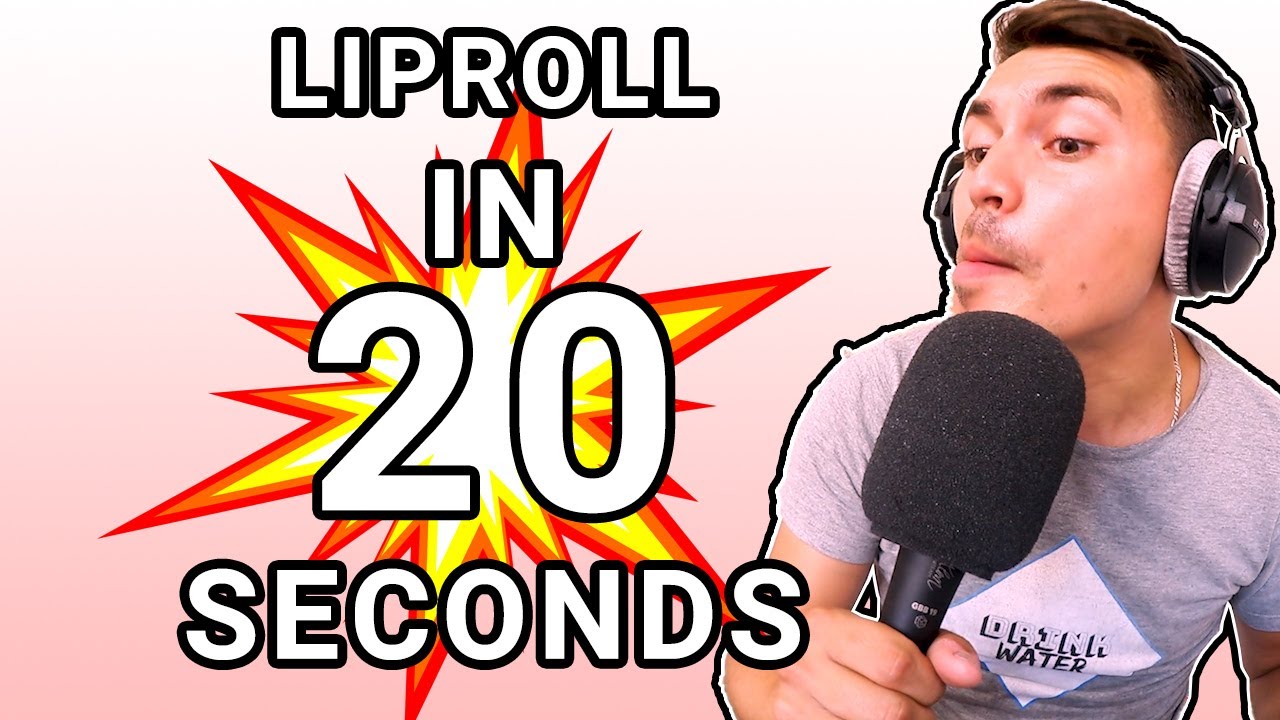 HOW TO LIPROLL IN 20 SECONDS!!! - YouTube