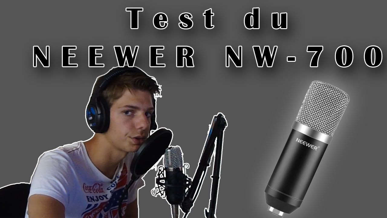 TEST DU NEEWER NW 700 + UNBOXING : Micro à moins de 40 € - YouTube