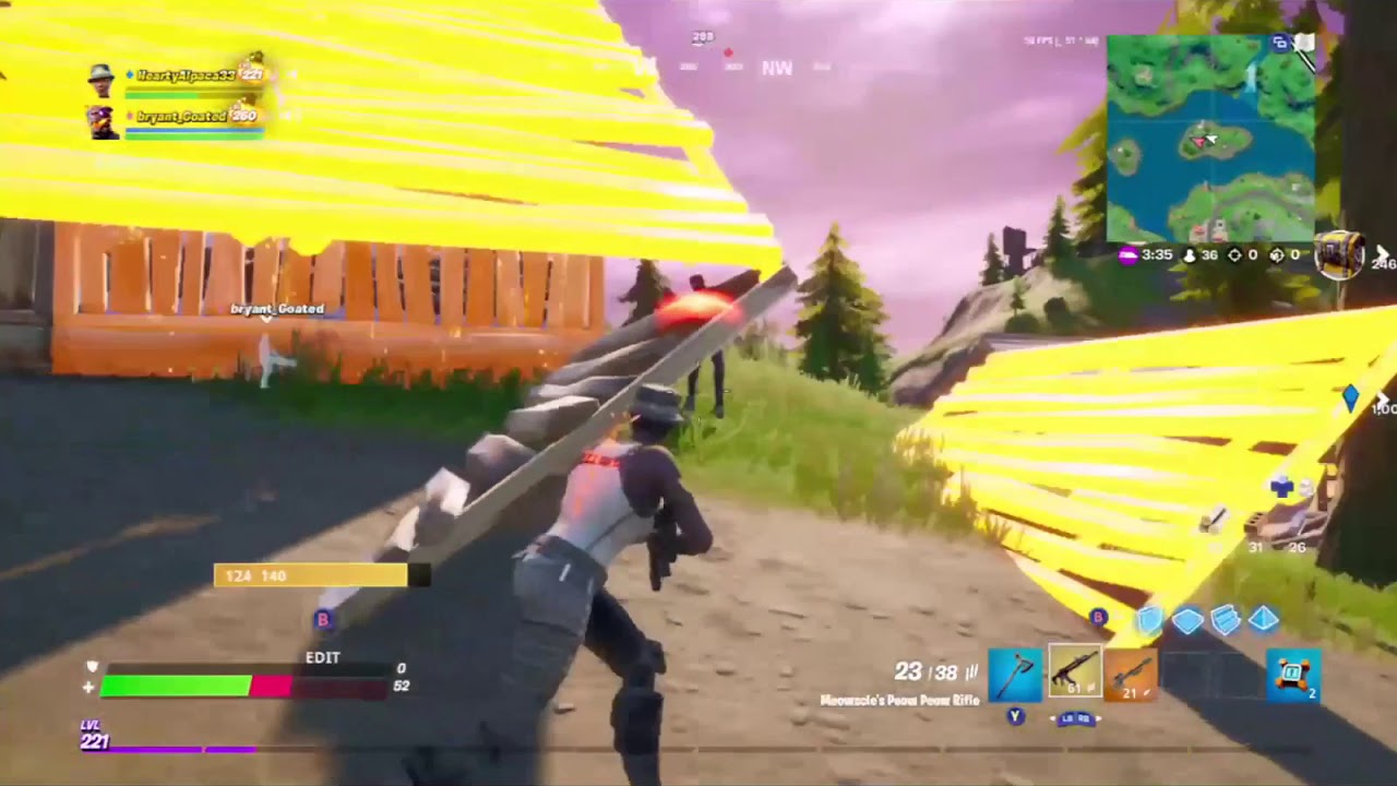 Playing fortnight - YouTube