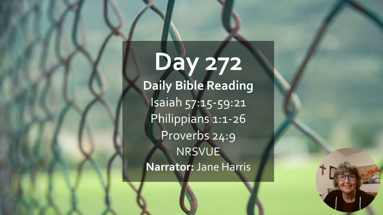 Together - with Pastor Jane: Daily Bible Reading - Day 272 - YouTube