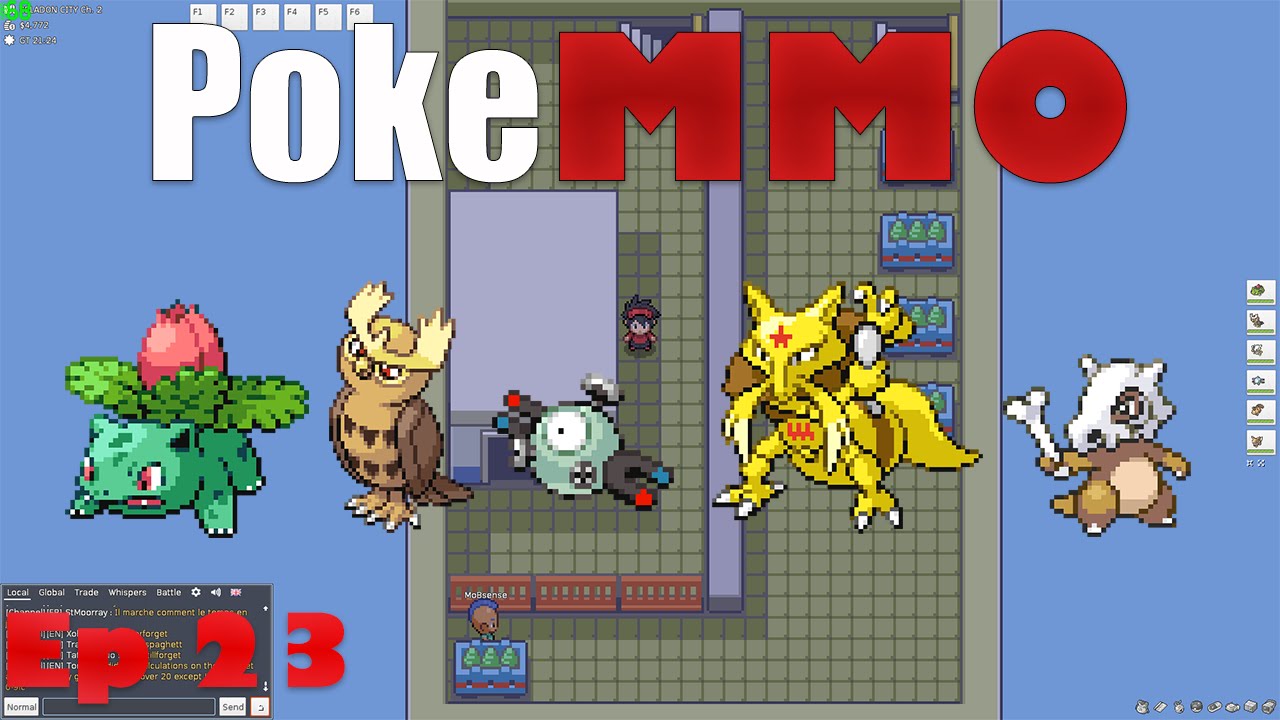 PokeMMO Ep #23 - WHERE TO BUY CLOTHES?! - YouTube