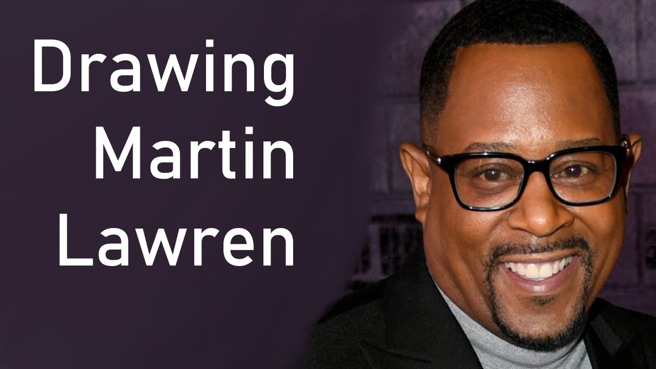 Drawing Martin Lawrence - YouTube