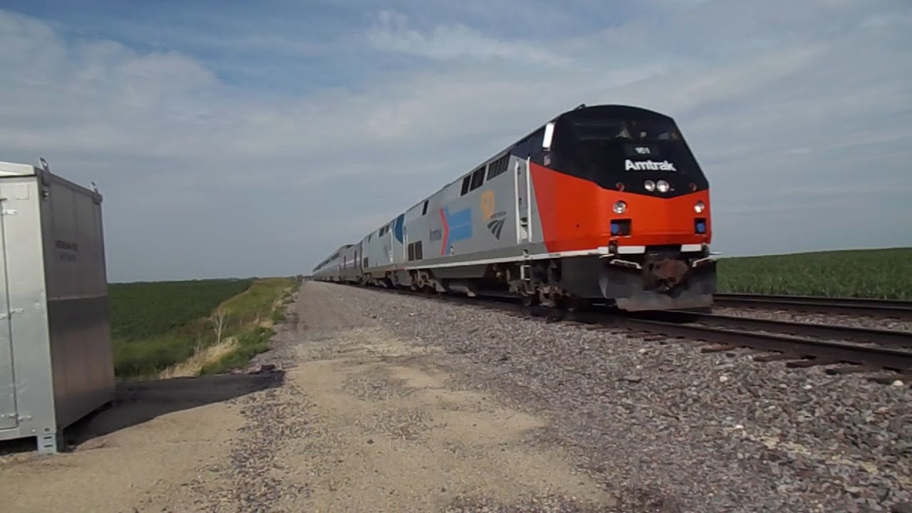 AMTK 161(Phase 1-50th Anniversary) Again Leads Westbound Southwest ...