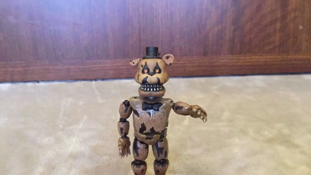 Nightmare Freddy voice stop motion - YouTube