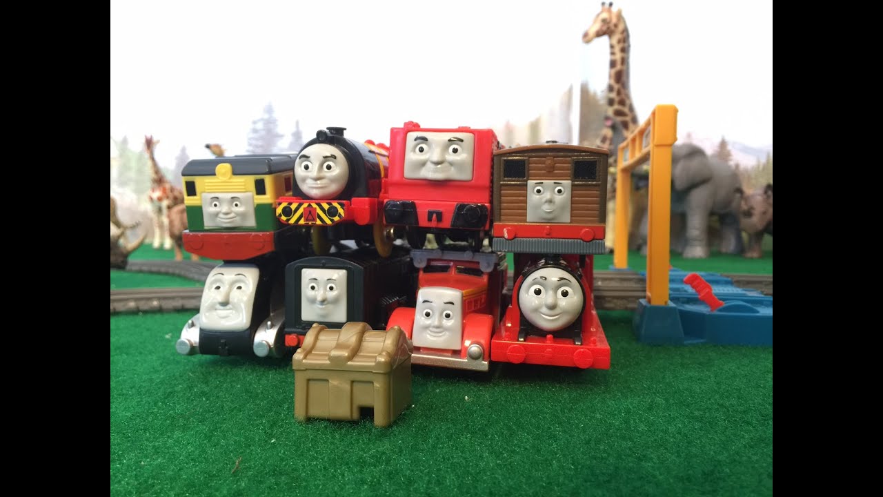 The Great Race of 8 - Thomas And Friends Trackmaster (World's Fastest ...