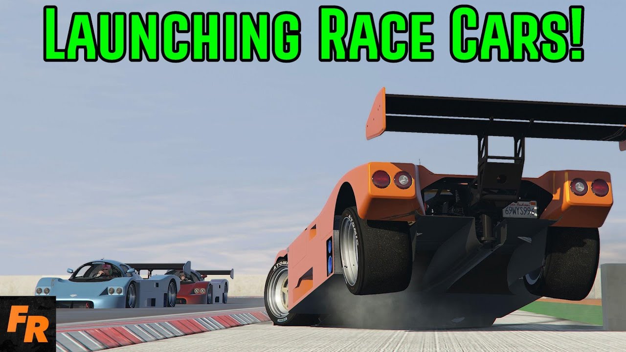 Launching Race Cars! - Gta 5 Racing - YouTube