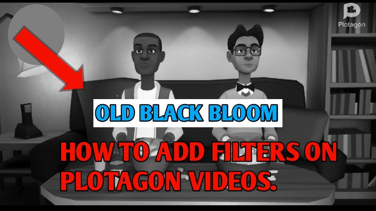 how to add filters or effects on plotagon videos. - YouTube