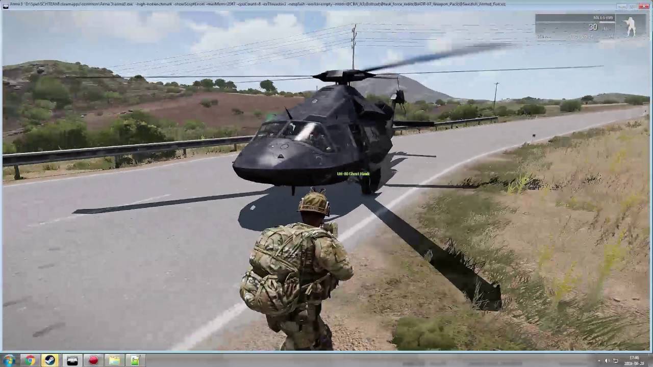 Arma 3 - Helicopter Extraction & Insertion Script - YouTube